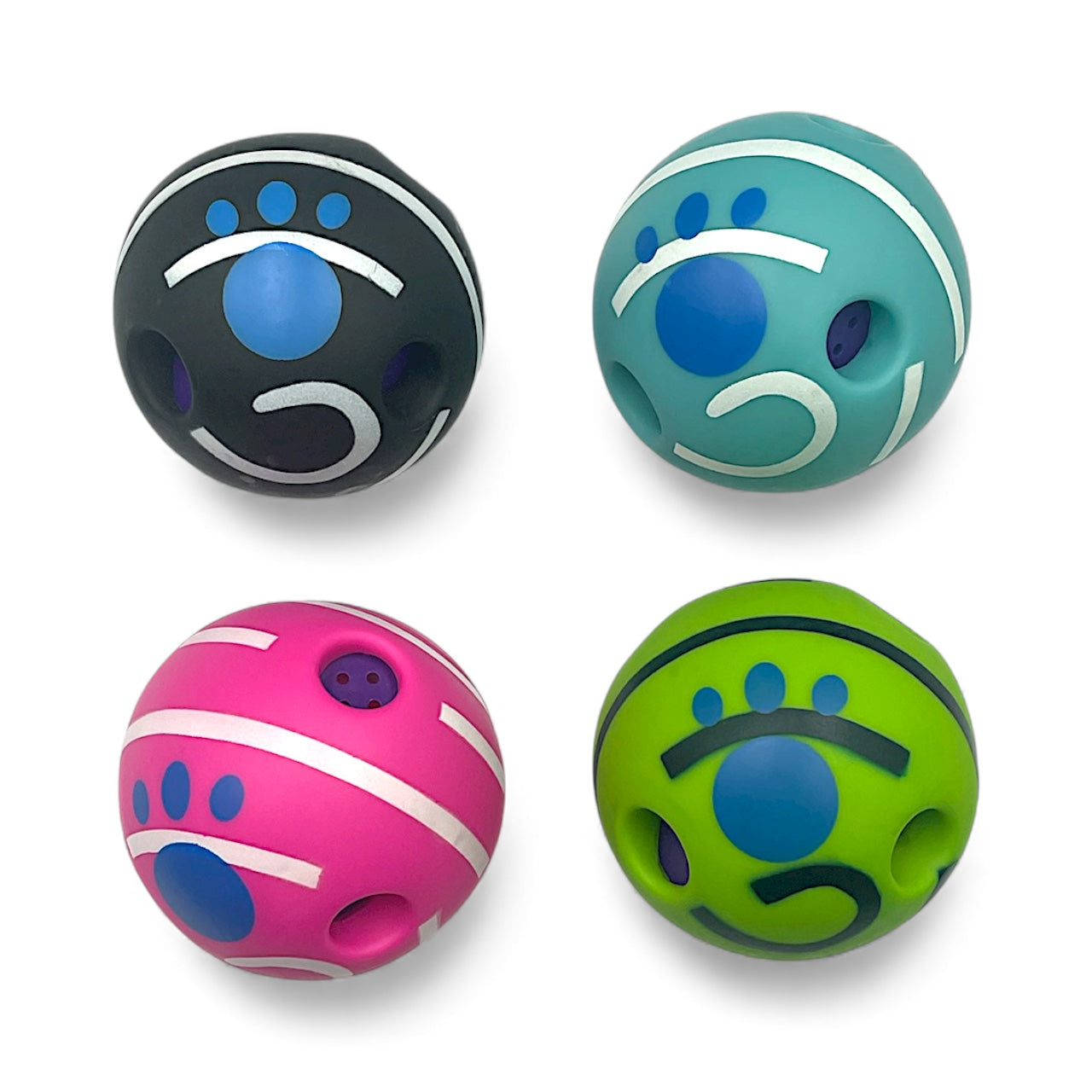 Giggle Sound Ball – Interactive Rolling Dog Toy with Built-In Giggle N